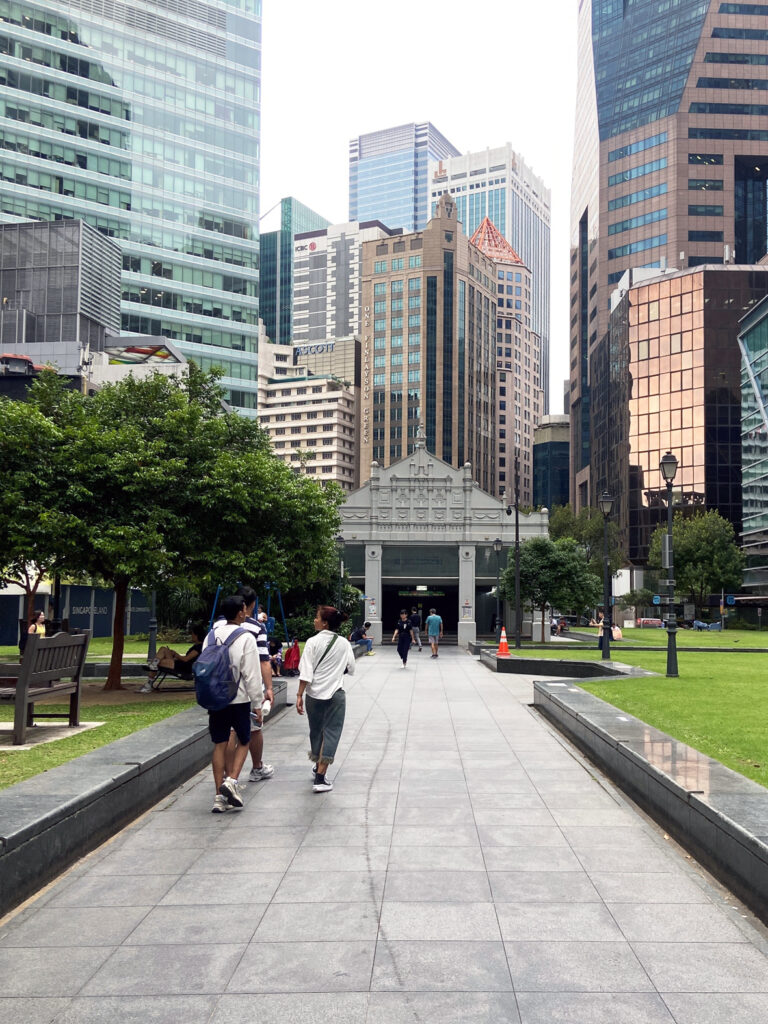 Raffles Place Park Enhancement Works
