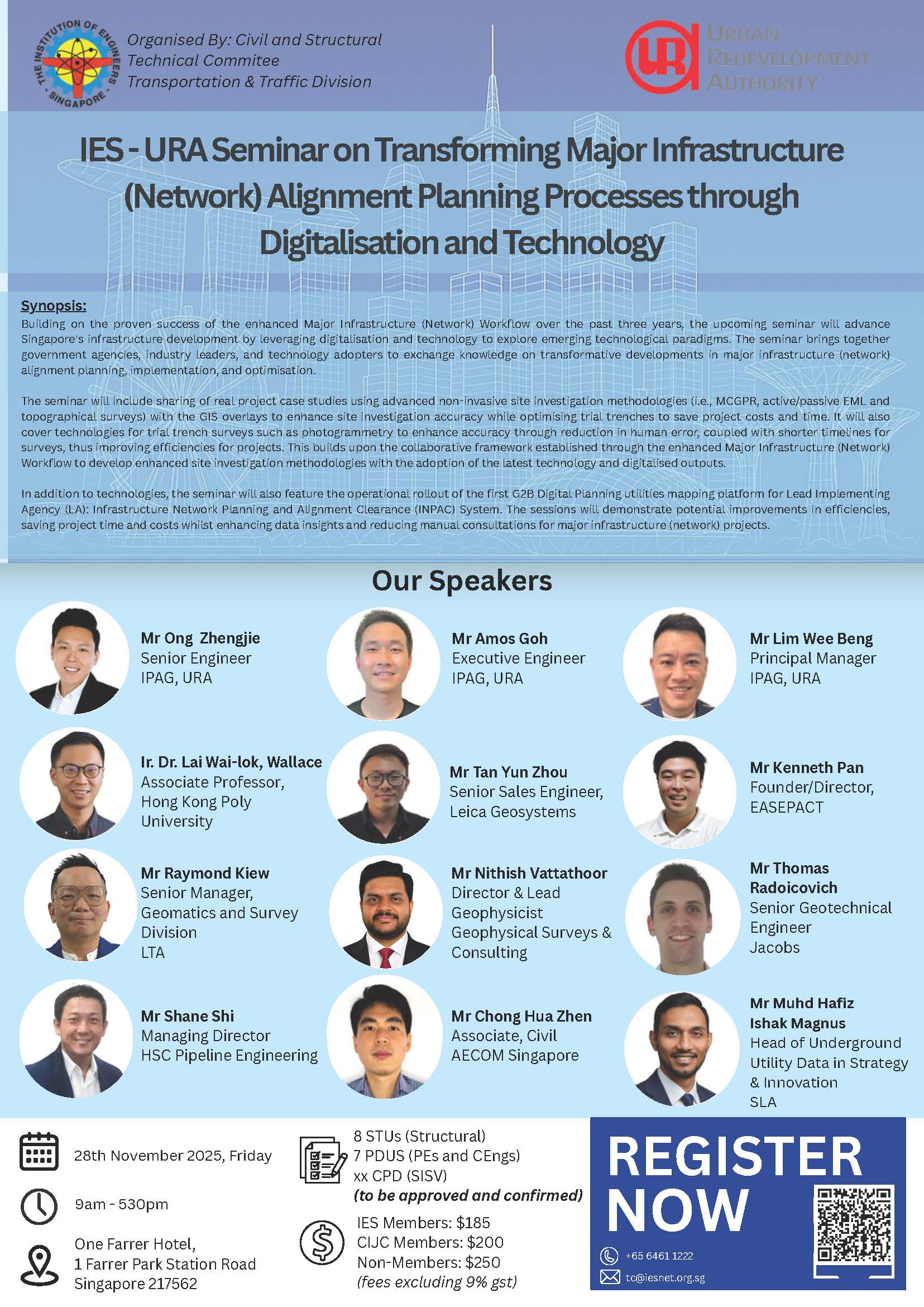 IES: IES - URA Seminar on Transforming Major nfrastructure (Network ...
